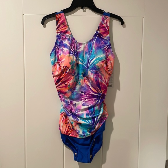 t.h.e. | Swim | The One Piece Drape Swimsuit Nwt | Poshmark